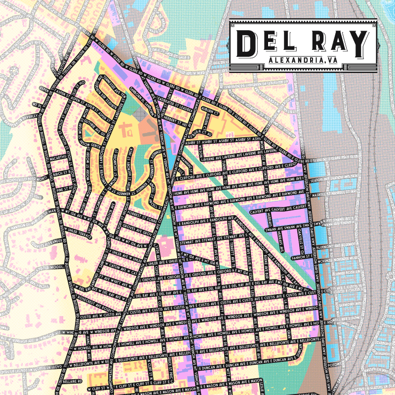 Del Ray Map - Sediment Press